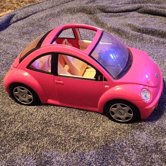 Barbie | Toys | Barbie Pink Volkswagen Beetle Car | Poshmark